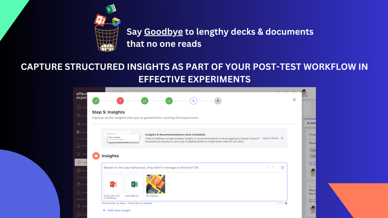 Anatomy Of An Experiment Insight - Effective Experiments