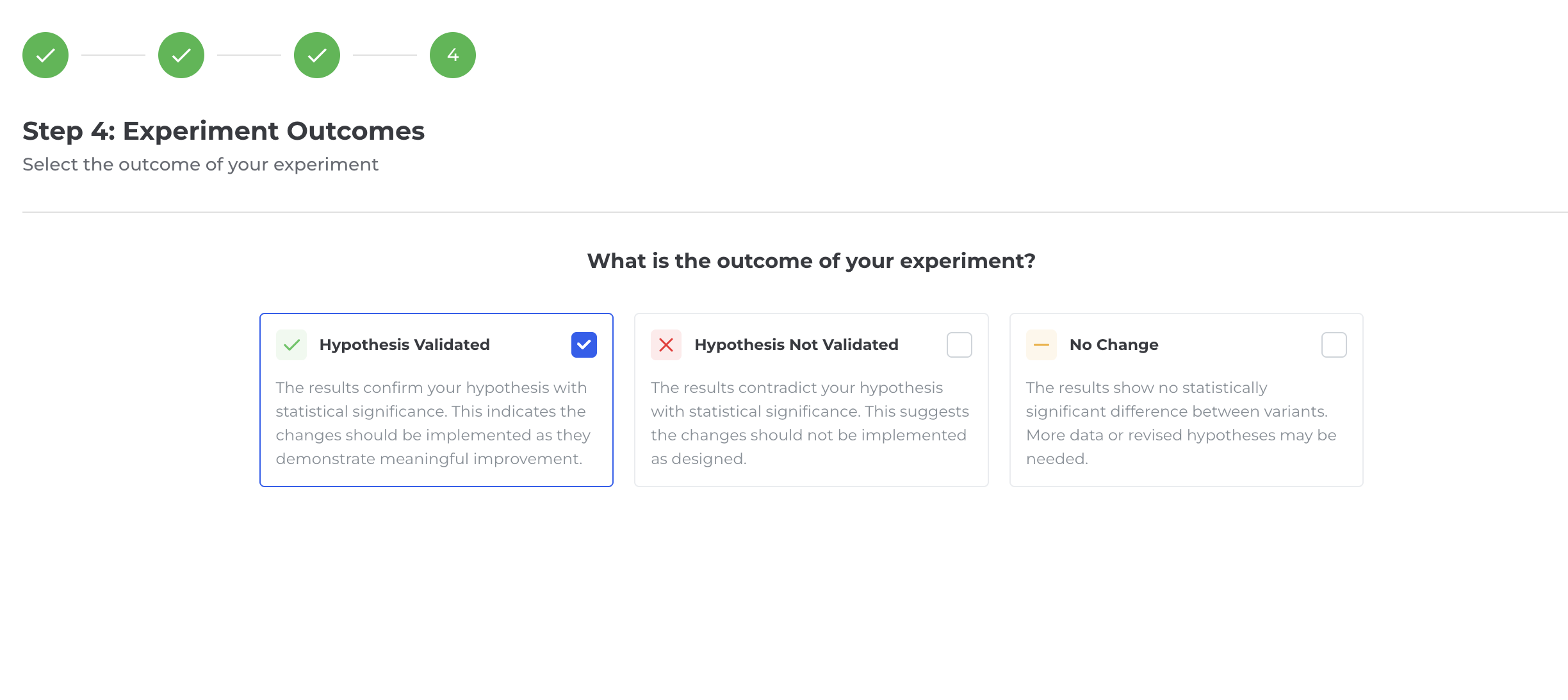 Why We Are Changing How We Talk About Experiment Outcomes